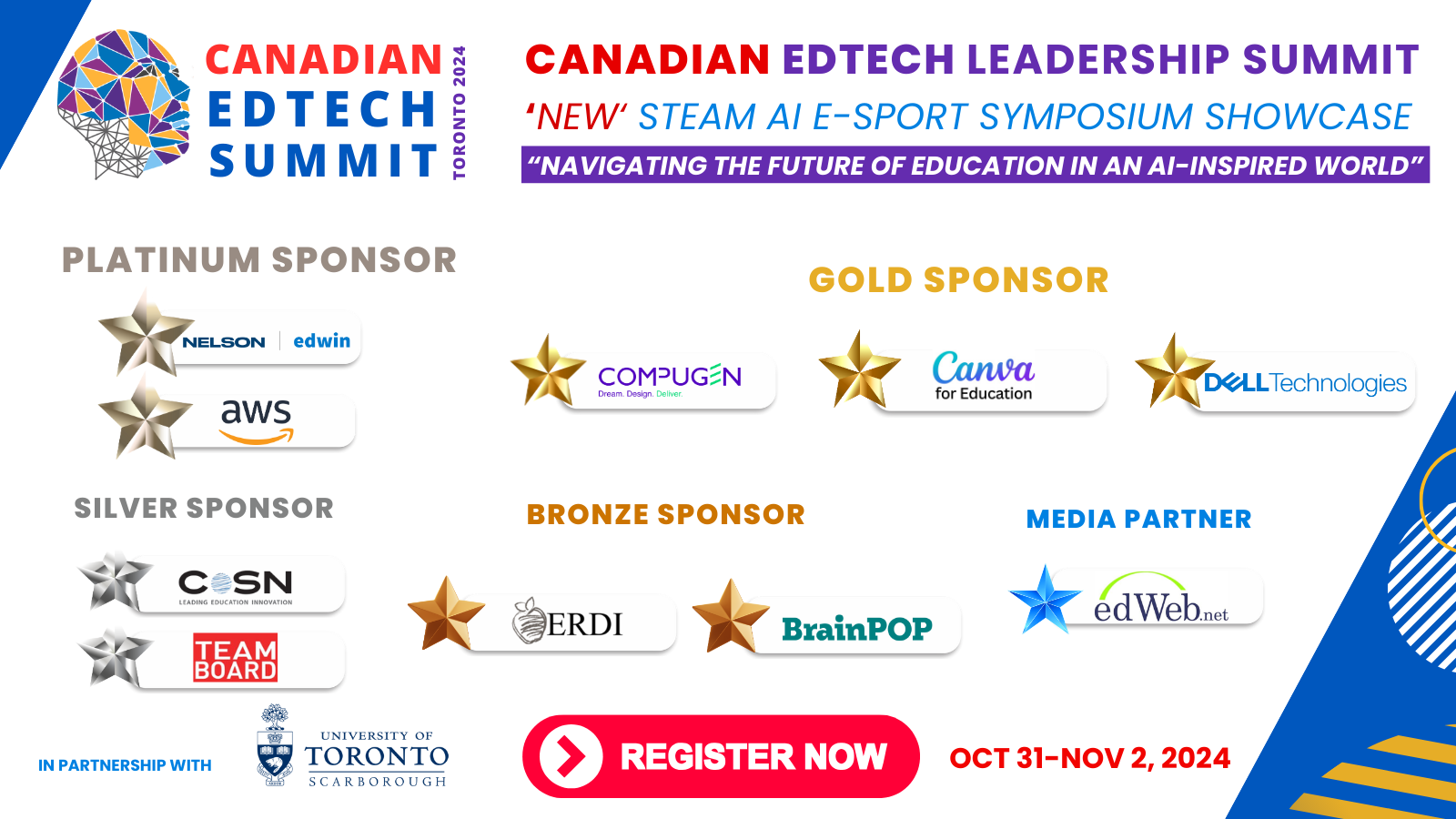 Welcoming our New Sponsors and Media Partner - Canadian EdTech ...